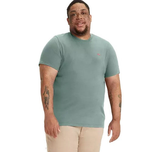 LEVIS BIG ORIGINAL TEE SHIRT Vert GRANDES TAILLES – De Long En Large
