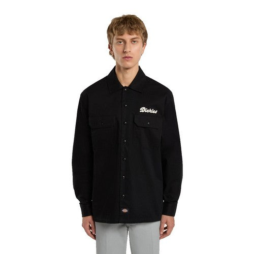DICKIES CHEMISE MANCHES LONGUES Noir GRANDES TAILLES – De Long En Large